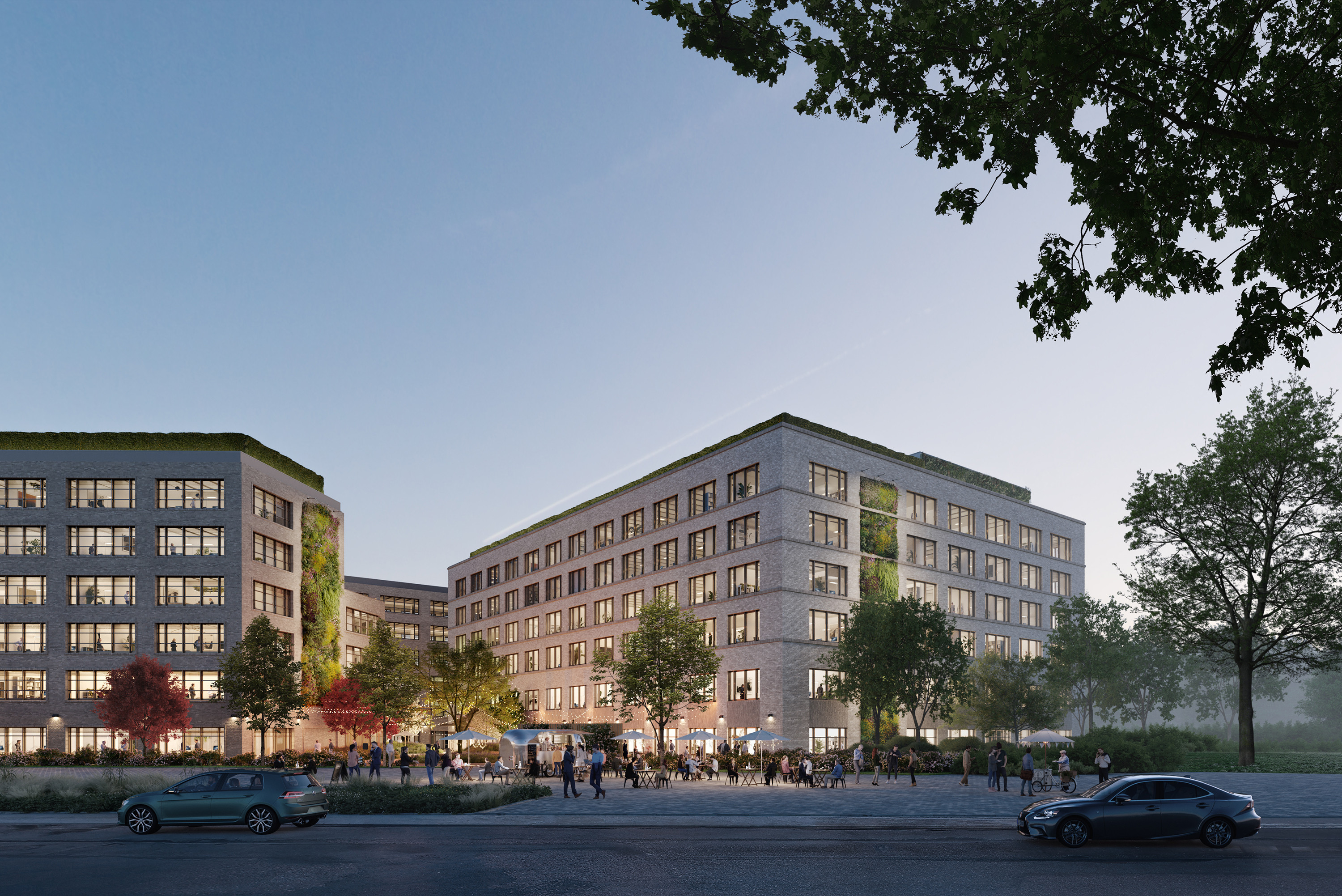 FLOW – The New Work Campus - Tchoban Voss Architekten